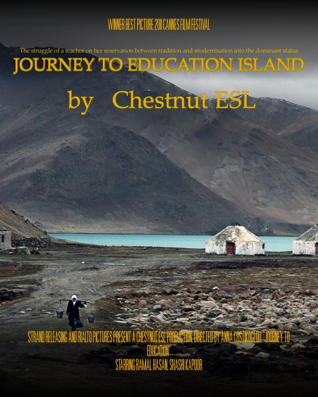 MOVIE POSTERS: Students create their own movie poster! « CHESTNUT ESL/EFL