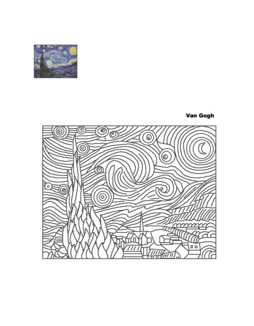 ART (Vincent van Gogh): Spot the Difference « CHESTNUT ESL/EFL