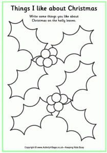 Christmas Writing Ideas « CHESTNUT ESL/EFL